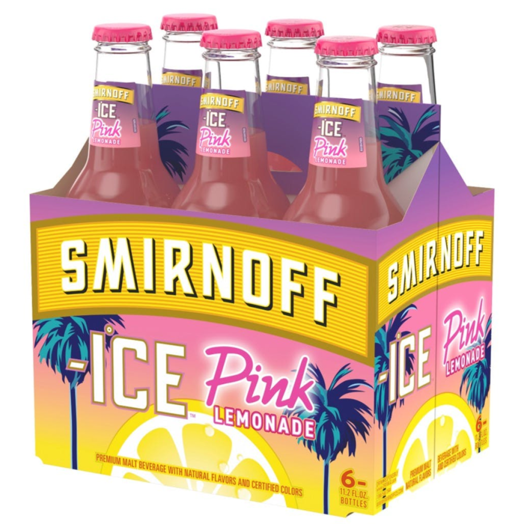 Smirnoff Ice Pink Lemonade - Finley Beer Smirnoff Ice Pink Lemonade - Finley Beer