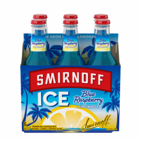 Smirnoff Ice Blue Raspberry Lemonade - Finley Beer Smirnoff Ice Blue Raspberry Lemonade - Finley Beer